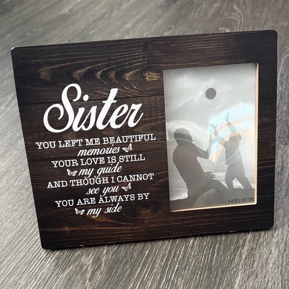 picture frame | Accents | Sister Sentimental In Memoriam Photo Frame ...